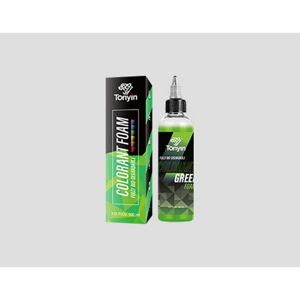 ESPUMA COLORANTE COLORANT FOAM GREEN TONYIN 100ML TN04F | Walmart en línea