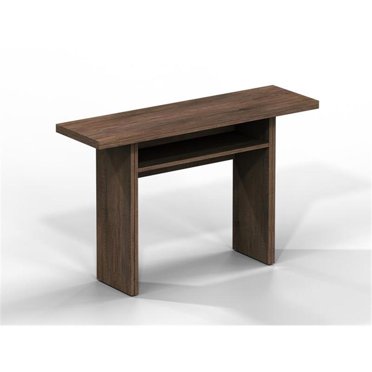 Modern Elasto Engineered Wood Italian Extendable Console Table in White ...