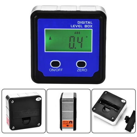 Level Box, Large Screen High Durability Digital Protractor For ...