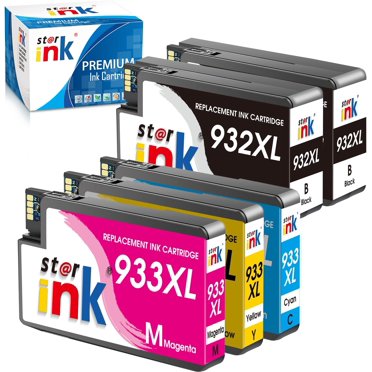 932XL 933XL Ink Cartridge for HP 932 933 XL Ink Cartridge Combo Pack ...