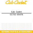 CUB CADET 732-05476 Deck Extention Spring Pro X 648 654 660 Pro Z 500 ...