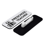 Dispatcher 1 x 3" Name Tag/Badge, White, (3 Pack) - Walmart.com