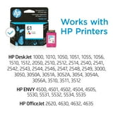 HP 61 Tri-color Original Ink Cartridge (CH562WN) - Walmart.com