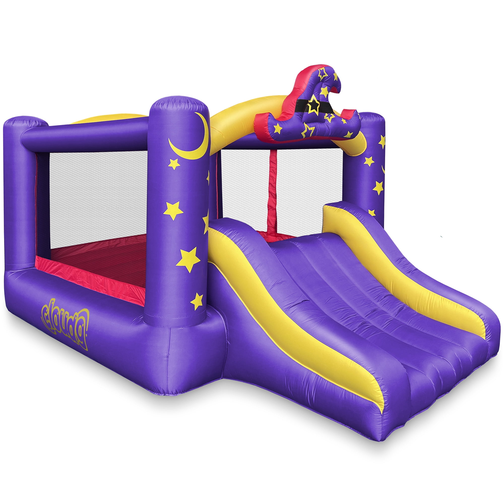 Cloud 9 Wizard Bounce House with Blower - Inflatable Bouncer with Large ...