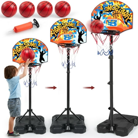Little Tikes Jumbo Soccer Trainer Set with Inflatable Goal & 3 Balls ...