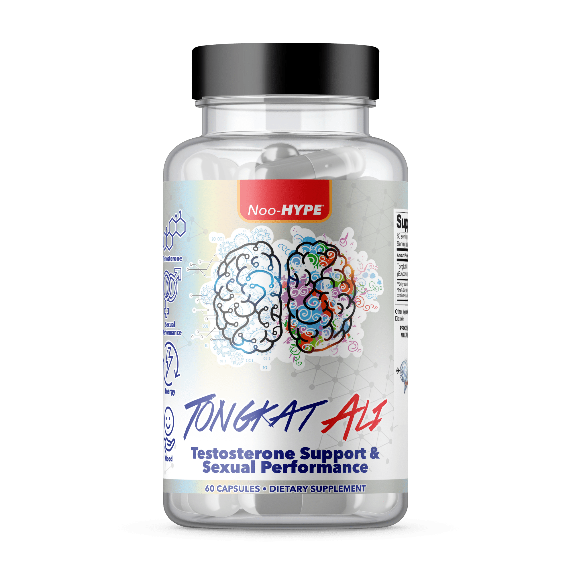 NOO-HYPE TONGKAT ALI NATURAL TESTOSTERONE BOOSTER - Walmart.com