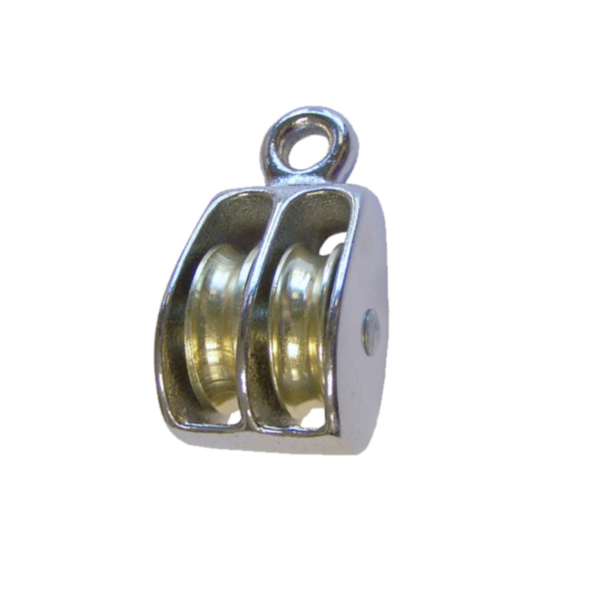 Golberg Rigid Eye Double Steel Wheel Pulley in Multiple Sheave Sizes ...
