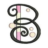 Threadart Machine Embroidery Design Bundles - Alphabet Sets - Bubble ...