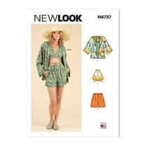 New Look Sewing Pattern 6262 - Misses' Dress with Neckline Variations ...