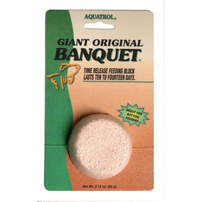 Zoo Med-Aquatrol AQ11400 Banquet Fish Block Giant - Carded - Walmart.com