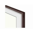"Samsung 75"" The Frame TV Customizable Modern Brown Bezel, Elegant ...