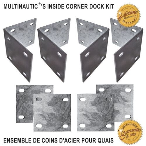 Click here for Multinautic Inside Corner Dock Kit 6.50 X 7.25 X 5... prices