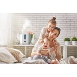 BONECO U350 Room Control Heat, Warm or Cool Mist Ultrasonic Humidifier ...