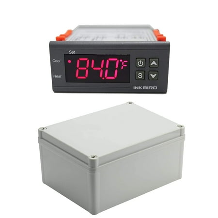Dawht ITC-1000F 2 Stage Temperature Controller Cooling and Heating Modes Celsius and Fahrenheit ...