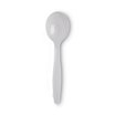 Dixie Plastic Cutlery Heavyweight Soup Spoons White 1000/Carton SH217 ...