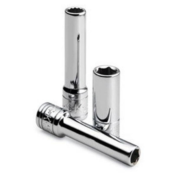 38in. Drive 6 Point Extra Long Deep Metric Socket 14 mm - Walmart.com ...
