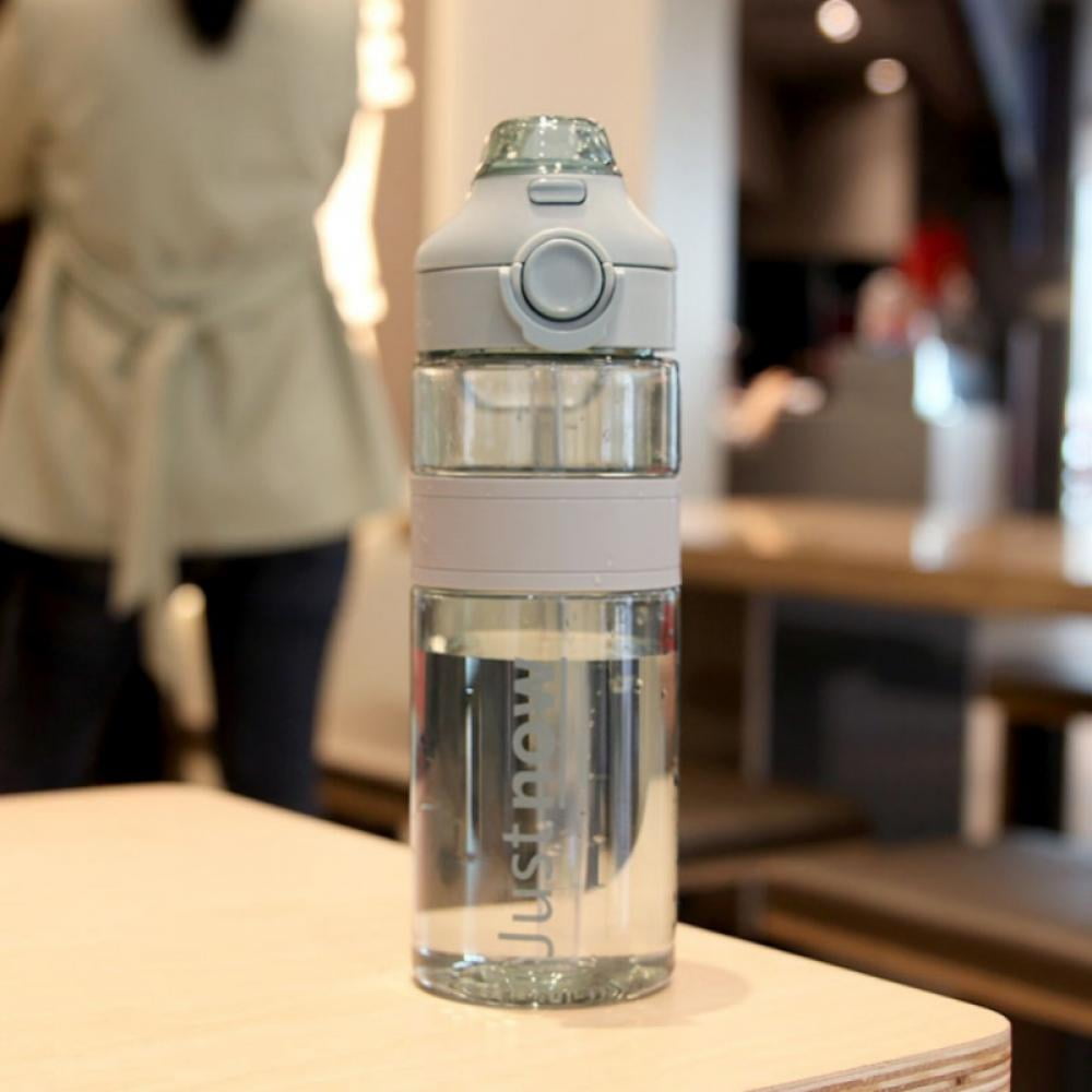 The New Sports Portable Straw Cup with Handle Scale Transparent Double ...