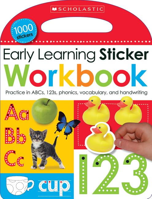 Scholastic Early Learners: Early Learning Sticker Workbook: Scholastic ...