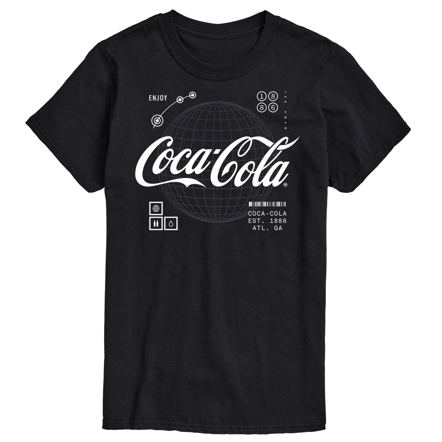 Coca-Cola - Logo Hud - Men's Short Sleeve Graphic T-Shirt - Walmart.com