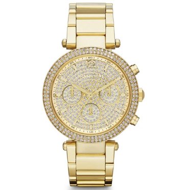 Michael Kors Women's Wren Chronograph Two-Tone Stainless Steel Watch ...