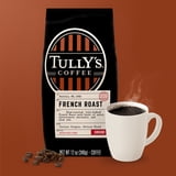 Tully's Coffee French Roast, Dark Roast, Ground Coffee, 12 oz - Walmart.com
