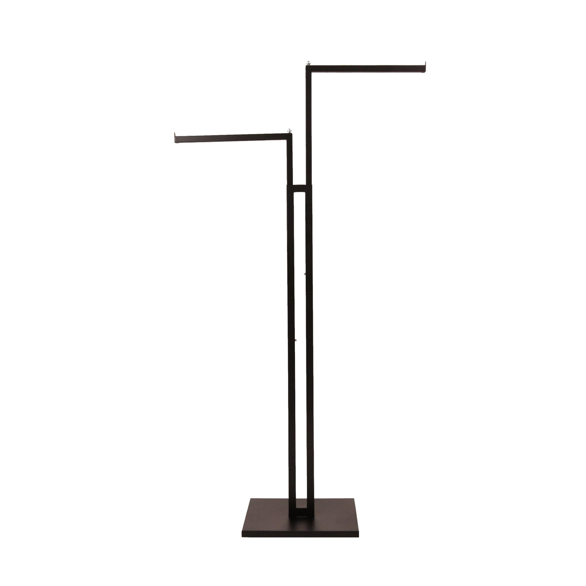 Click here for Sswbasics Black 2-Way Adjustable Clothing Rack Wit... prices