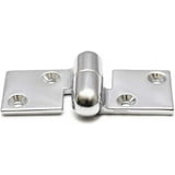 Perko 0152DP0CHR Chrome Plated Bronze Right Hand 2" x 3-3/4" Pull Apart ...