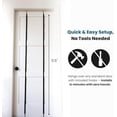 Over the Door Cap Rack Organizer 2 Pack Holds Up to 16 Baseball Hats ...
