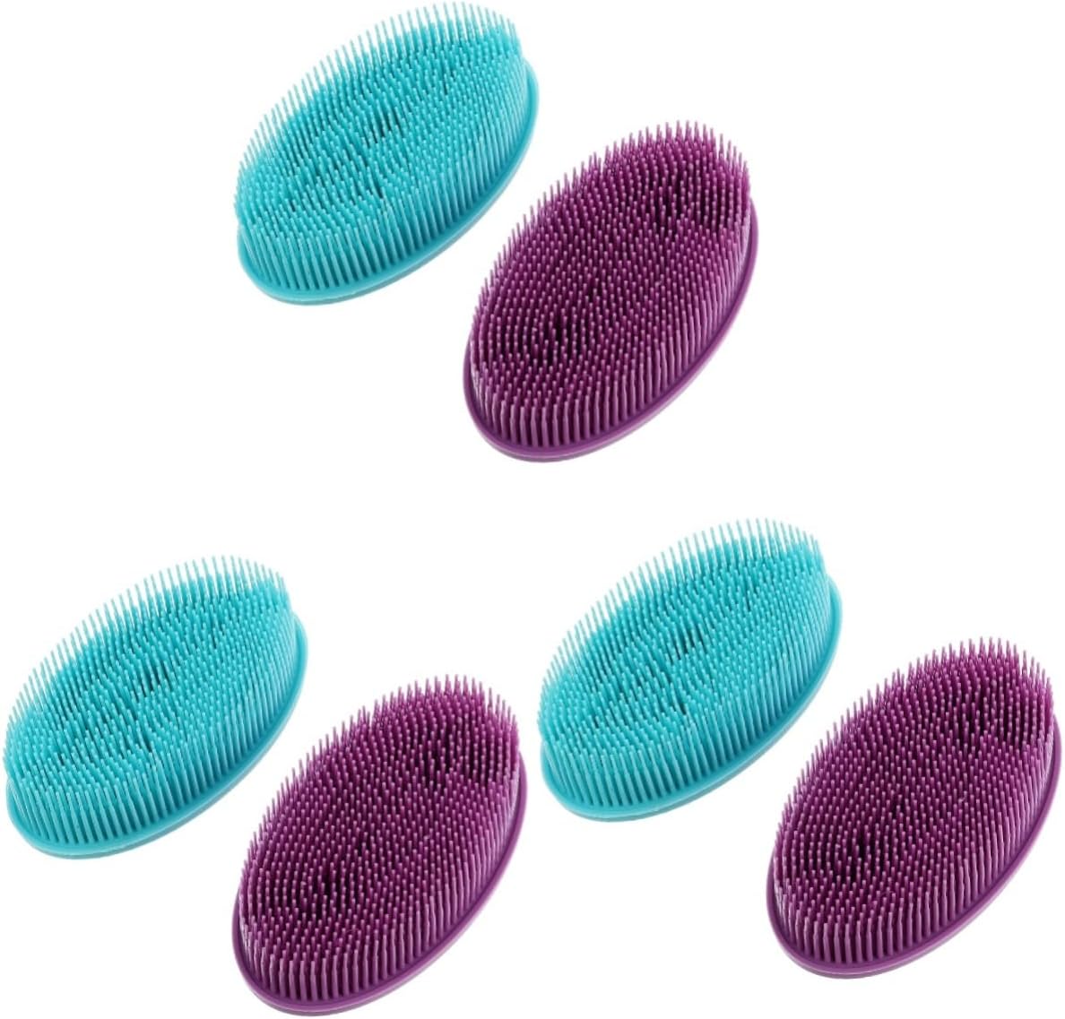 6 Pcs Bath Soft Brush Scalp Scrubber Bath Scrubber for Body Bath Brush ...