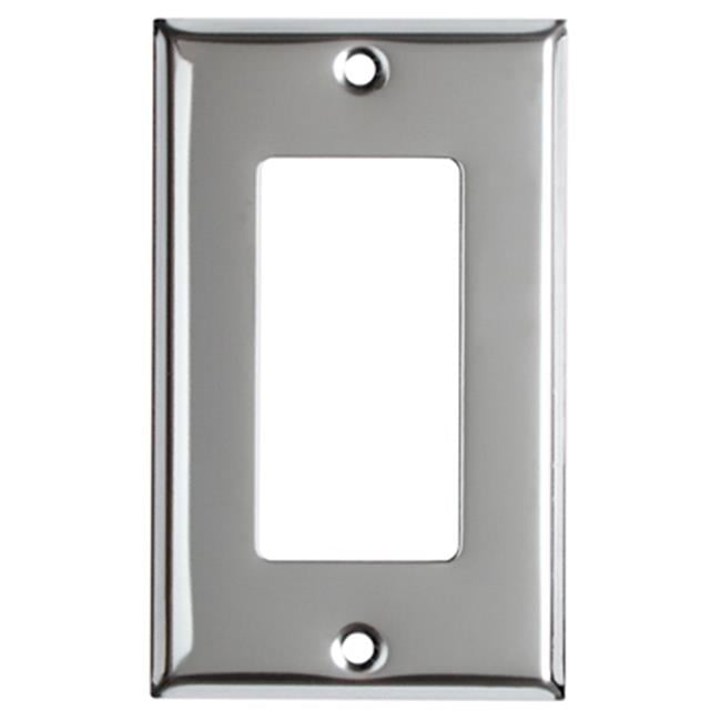 83401 1 Gang 1 GFCI Opening Steel Wall Plate, Chrome - Walmart.com