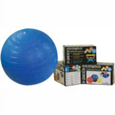 CanDo Inflatable Exercise Ball, 34", Blue - Walmart.com