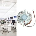 5V 12V Graphics Heatsink Cooling Fan Radiator Cooler for IC computer ...