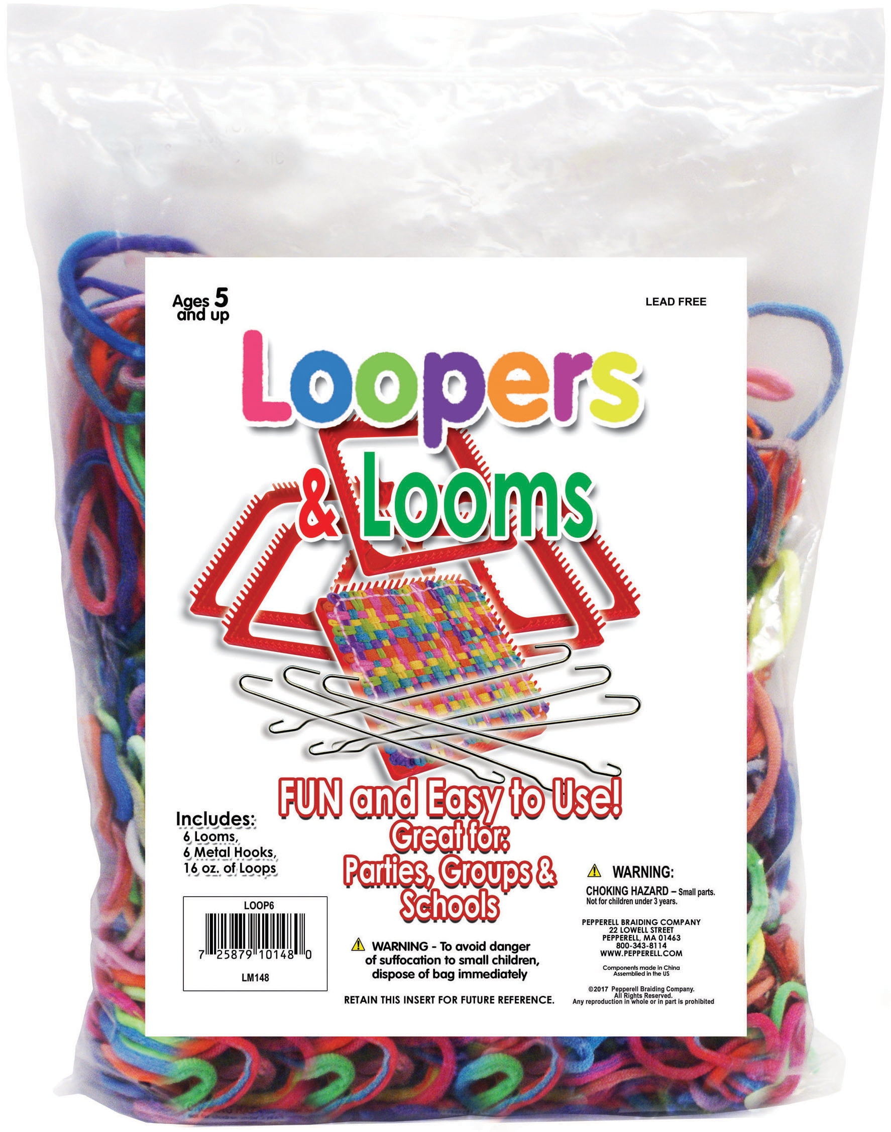 Looper & Looms 6/Pk- - Walmart.com