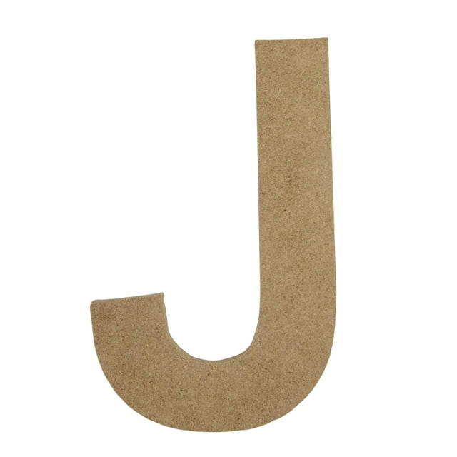 Wooden Letter Unfinished, Arial Font, Craft Cutout - Walmart.com