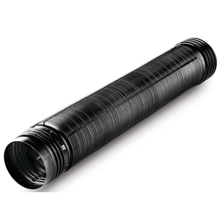 2 Inch Flexible Drain Pipe Flexible Drain Pipe, 4 In, 8 Ft L, Black