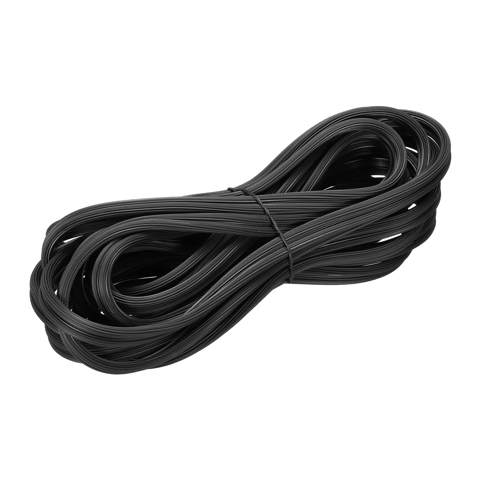 Uxcell 15M/49.21Ft Rubber Window Screen Spline Sealing Strip, 6.5mm OD ...