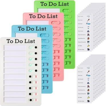 Jennakate Pink Magnetic Multiple Child Behavior Reward Chore Chart ...