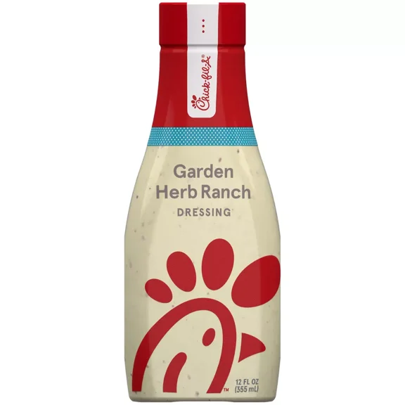 Chick-Fil-A Garden Herb Ranch Dressing & Dip, 12 oz, Fresh ...