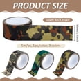 3Pcs 3 Colors Cloth Camouflage Pattern Bandage Adhesive Tape Mixed ...
