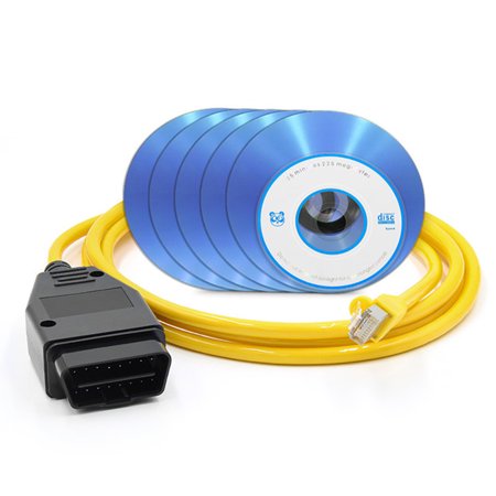 Mymisisa Ethernet to E-SYS OBD2 ENET Cable for BMW F-series ICOM ...