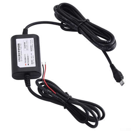 12V To 5V Step Down Hard Wire Kit Micro Usb Power-Adapter For Car DVR ...