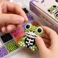 Household Animal Beading DIY Pack, 3D Figure Bead Craft Set, Easy Step ...