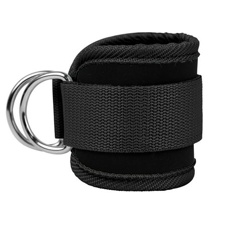 Adjustable Wrist Ankle Cuffs D Ring Pulley Lifting Straps Gym Cable ...