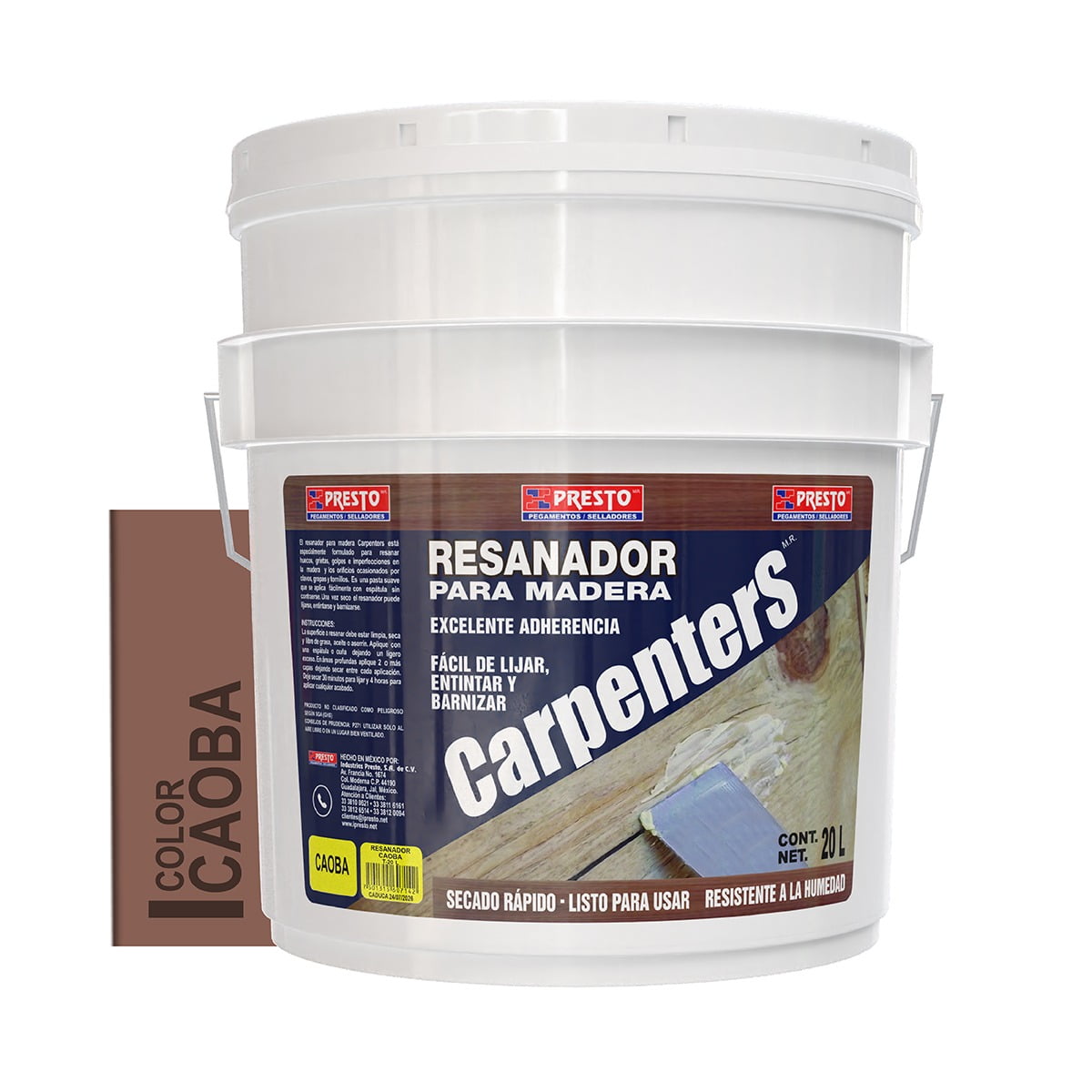 Resanador para Madera Caoba Cubeta con 20 Kgs | Bodega Aurrera en línea