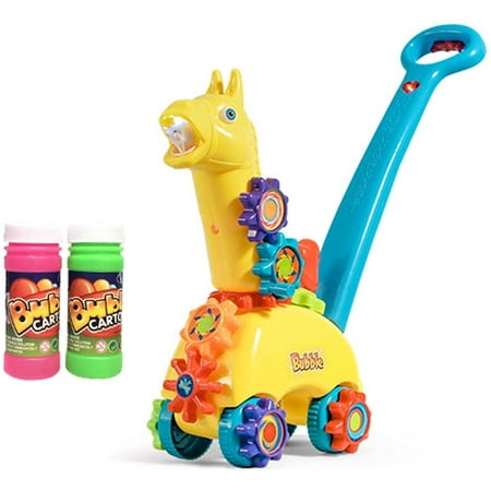 Giraffe Bubble Machine Toy, Bubble Blower Machine, Bubble Lawn Mower ...