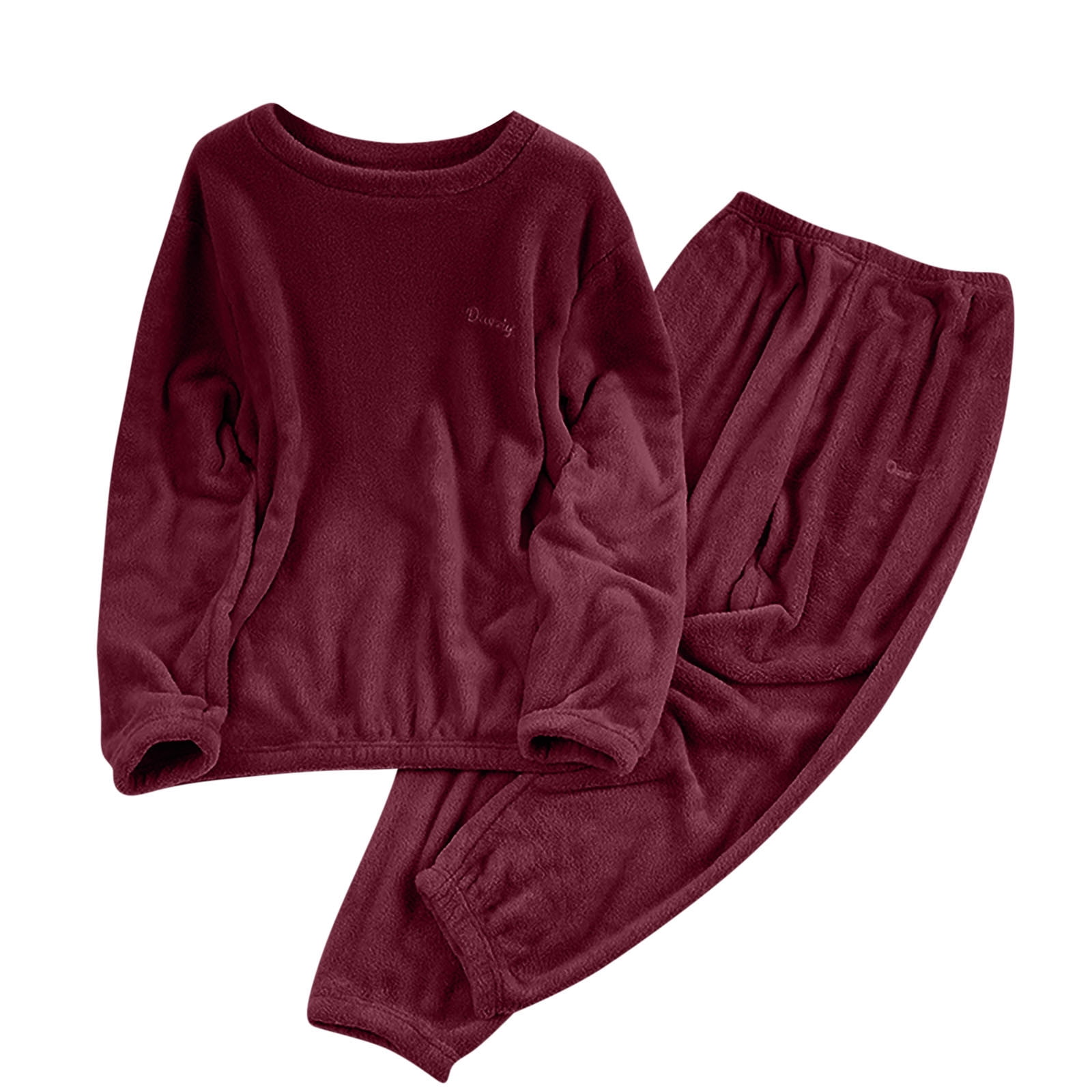 Click here for Generic Burgundy Wine Ladies Matching Pajama Pj Se... prices