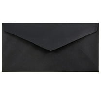 JAM Paper Monarch Envelopes, 3 7/8 x 7 1/2, Black Linen, 50 per Pack ...