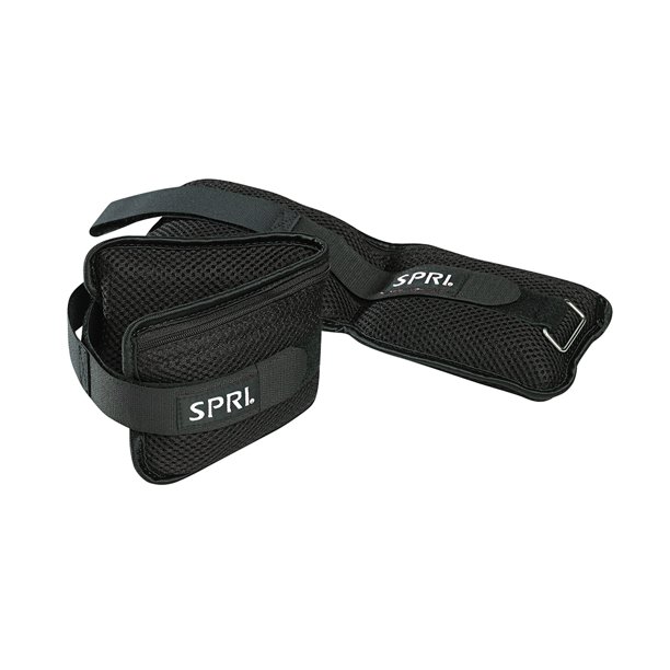 SPRI Ankle Weights (Pair), 2.5 Pound Pairs, Nylon, Black - Walmart.com