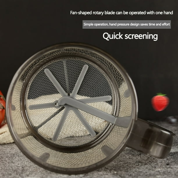 Hand Held Flour Sieve Manual Flour Sifter Stainless Steel Flour ...