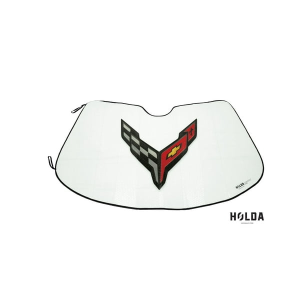 Custom Fit Sunshield Corvette C8 Flags officially licensed - Walmart.com
